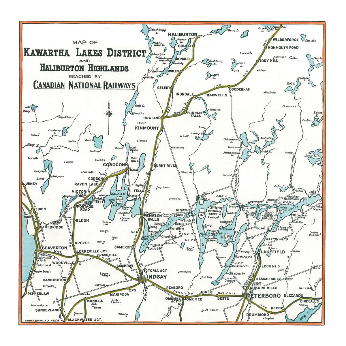 The Kawartha Lakes Map Collection — Jaxx & Marbles