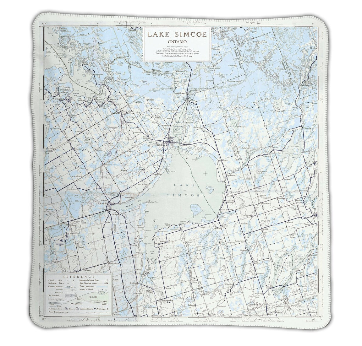 The Lake Simcoe Map Collection — Jaxx & Marbles