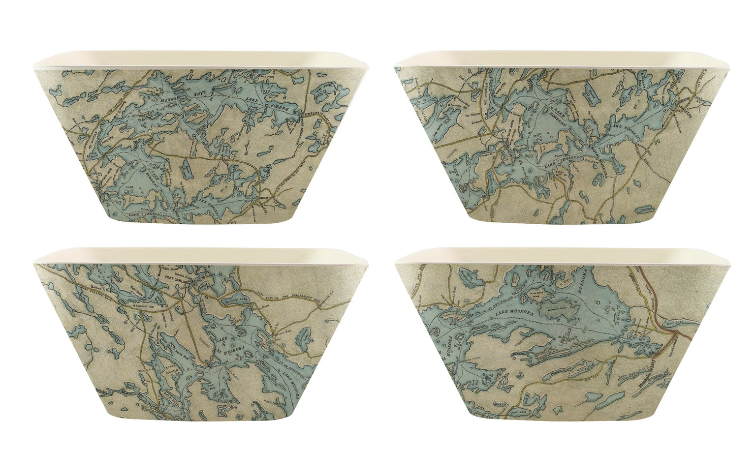 Lake Rosseau & Lake Joseph Map Collection — Jaxx & Marbles