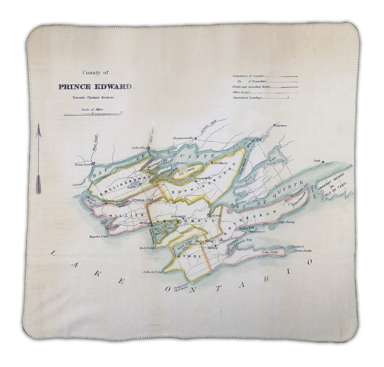 The Prince Edward County Map Collection — Jaxx & Marbles