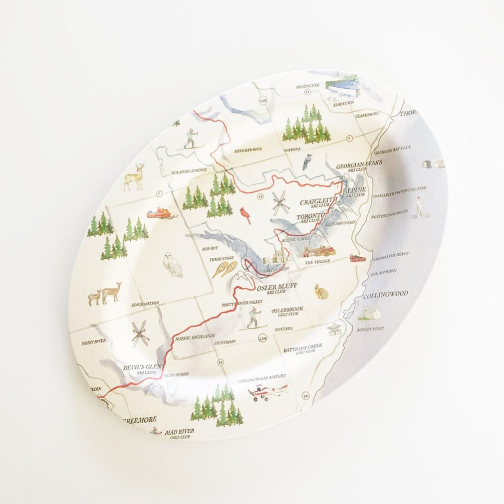 All Map Bamboo Platter Collection — Jaxx & Marbles